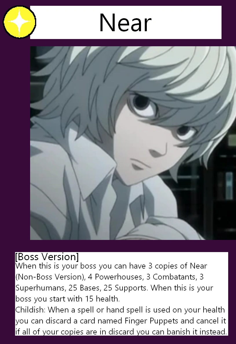 Near | Anime Showdown 2 Wiki | Fandom