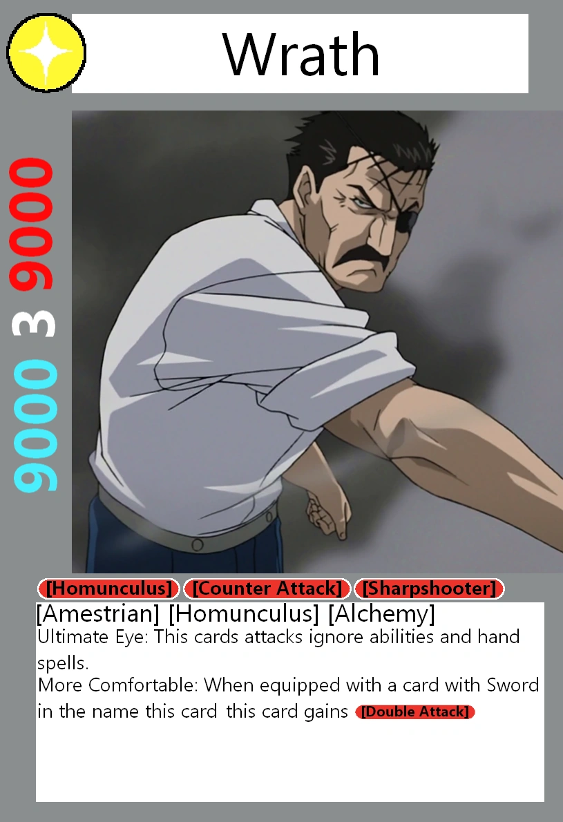 Wrath | Anime Showdown 2 Wiki | Fandom