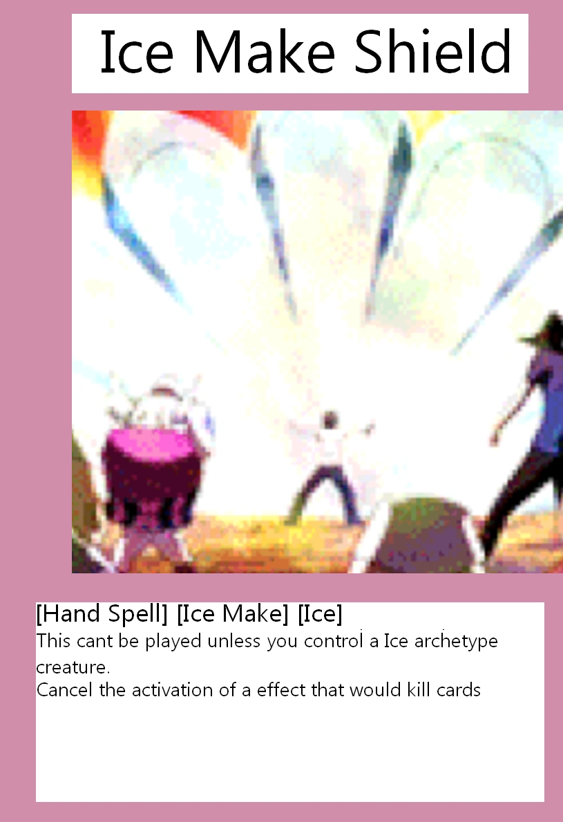 Ice Make Shield | Anime Showdown 2 Wiki | Fandom