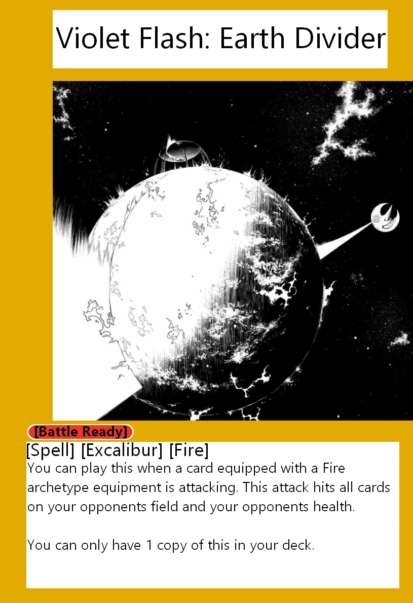 Violet Flash: Earth Divider | Anime Showdown 2 Wiki | Fandom