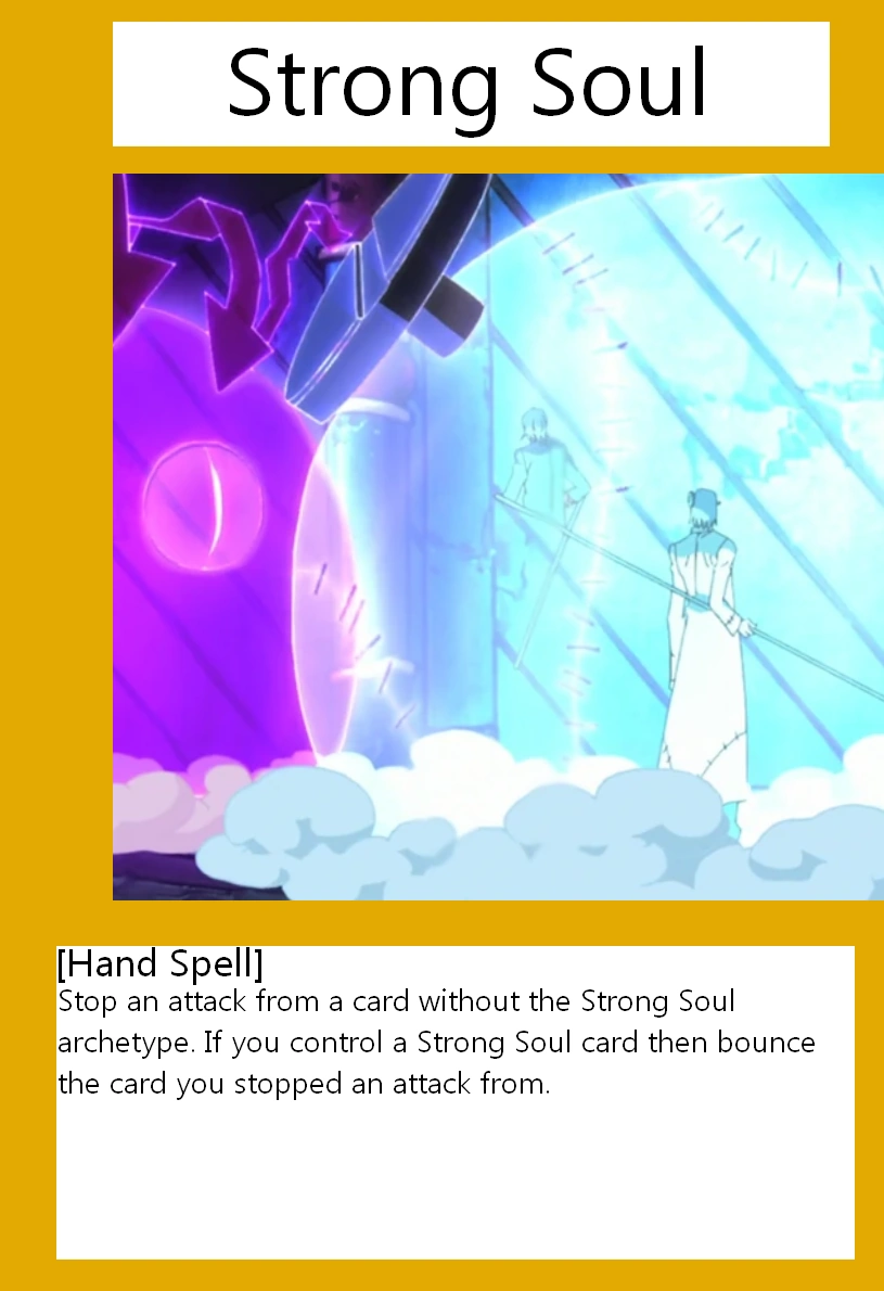 Strong Soul | Anime Showdown 2 Wiki | Fandom