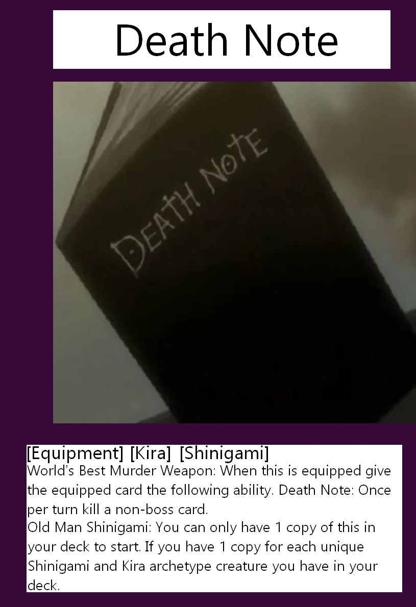 Death Note | Anime Showdown 2 Wiki | Fandom