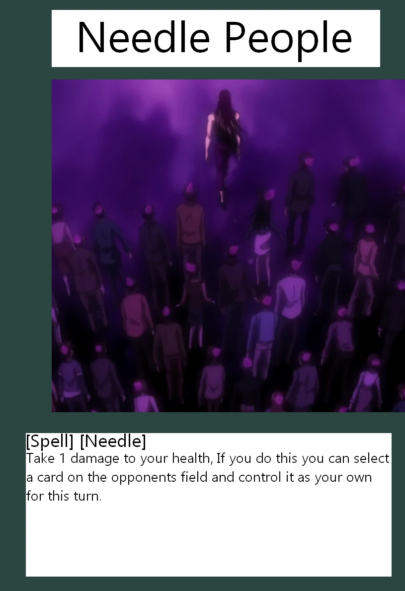 Needle People | Anime Showdown 2 Wiki | Fandom