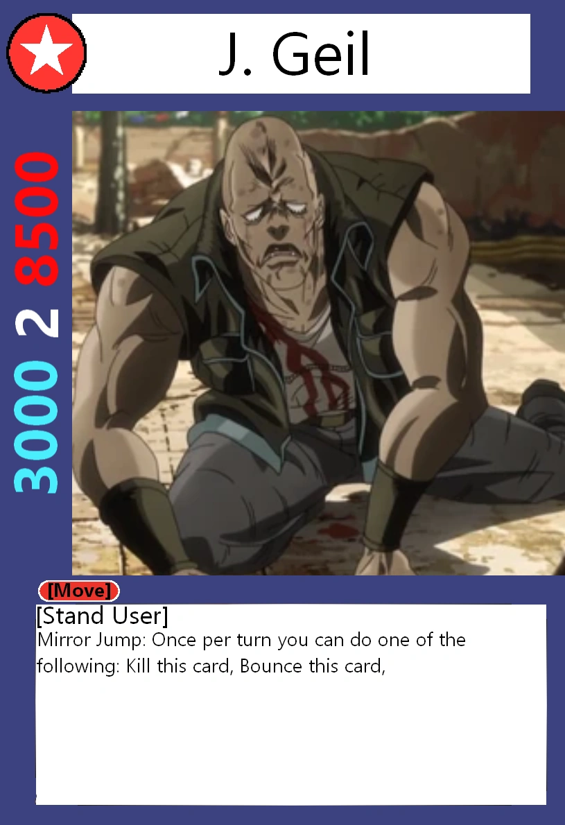 J. Geil | Anime Showdown 2 Wiki | Fandom