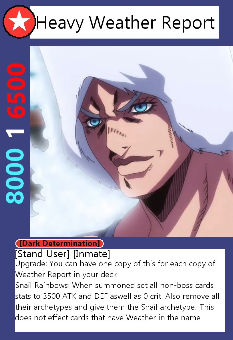 Heavy Weather Report | Anime Showdown 2 Wiki | Fandom