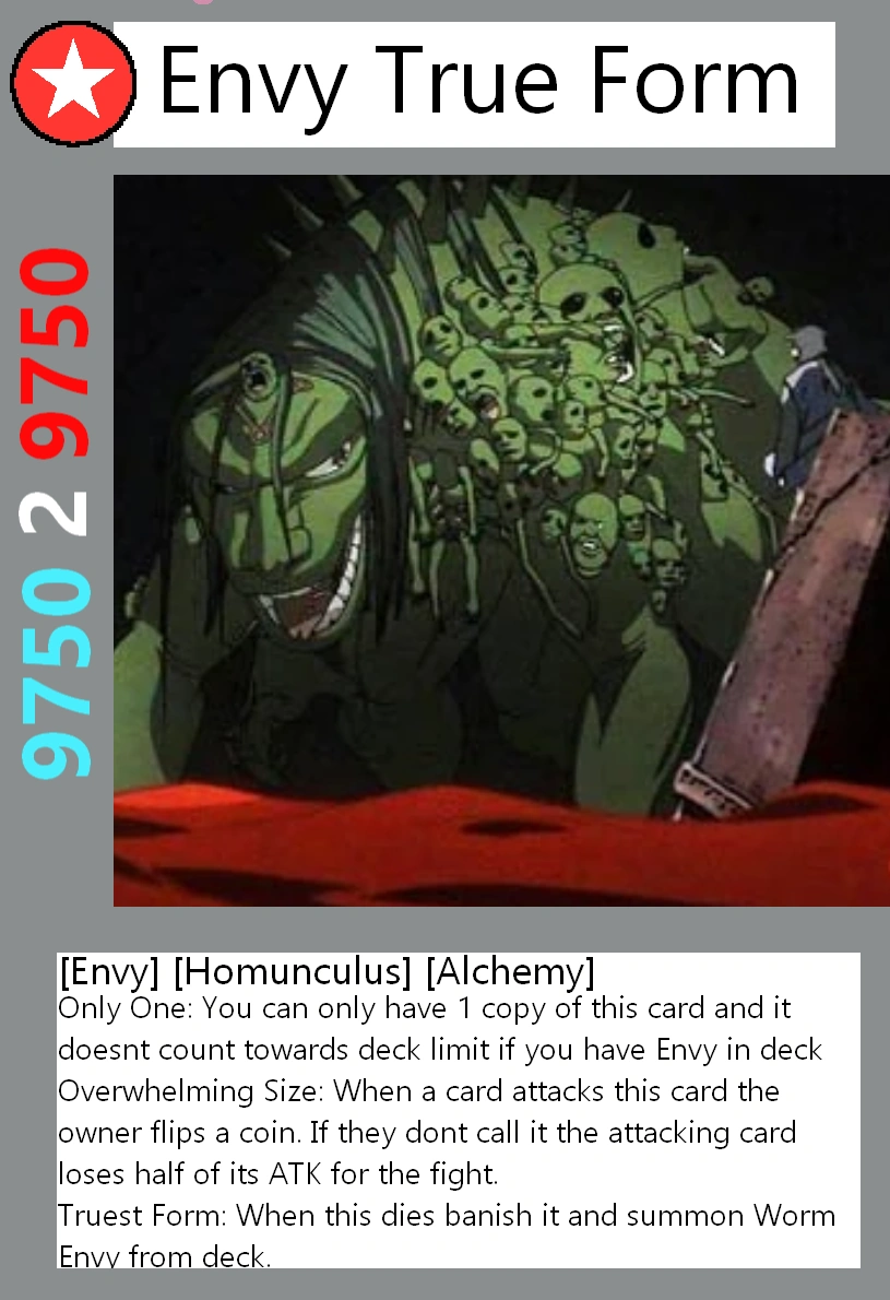 Envy True Form | Anime Showdown 2 Wiki | Fandom