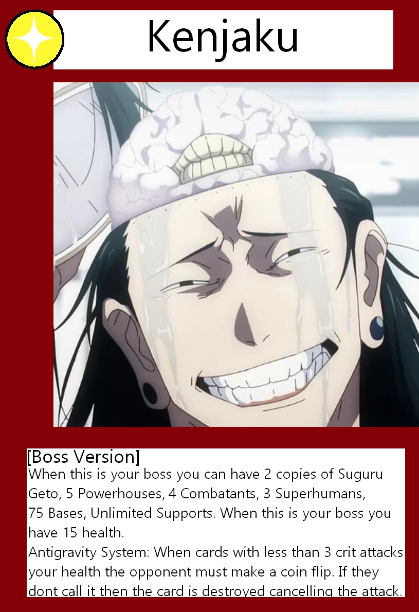 Kenjaku | Anime Showdown 2 Wiki | Fandom