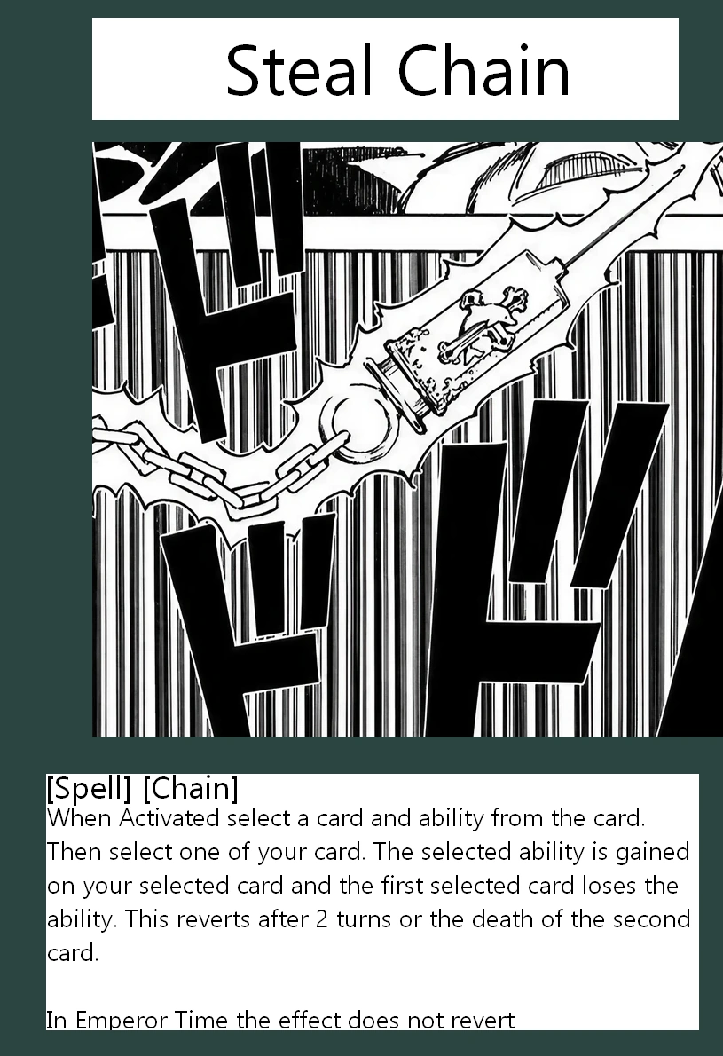 Steal Chain | Anime Showdown 2 Wiki | Fandom