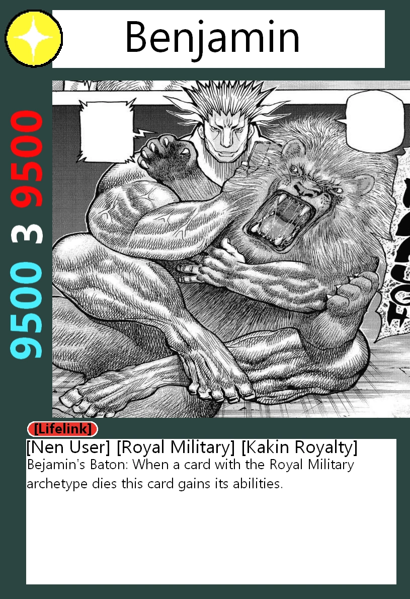 Benjamin | Anime Showdown 2 Wiki | Fandom