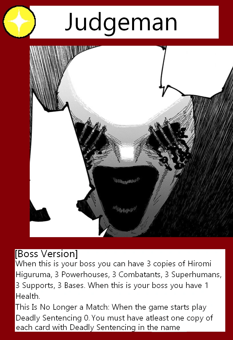 Judgeman | Anime Showdown 2 Wiki | Fandom