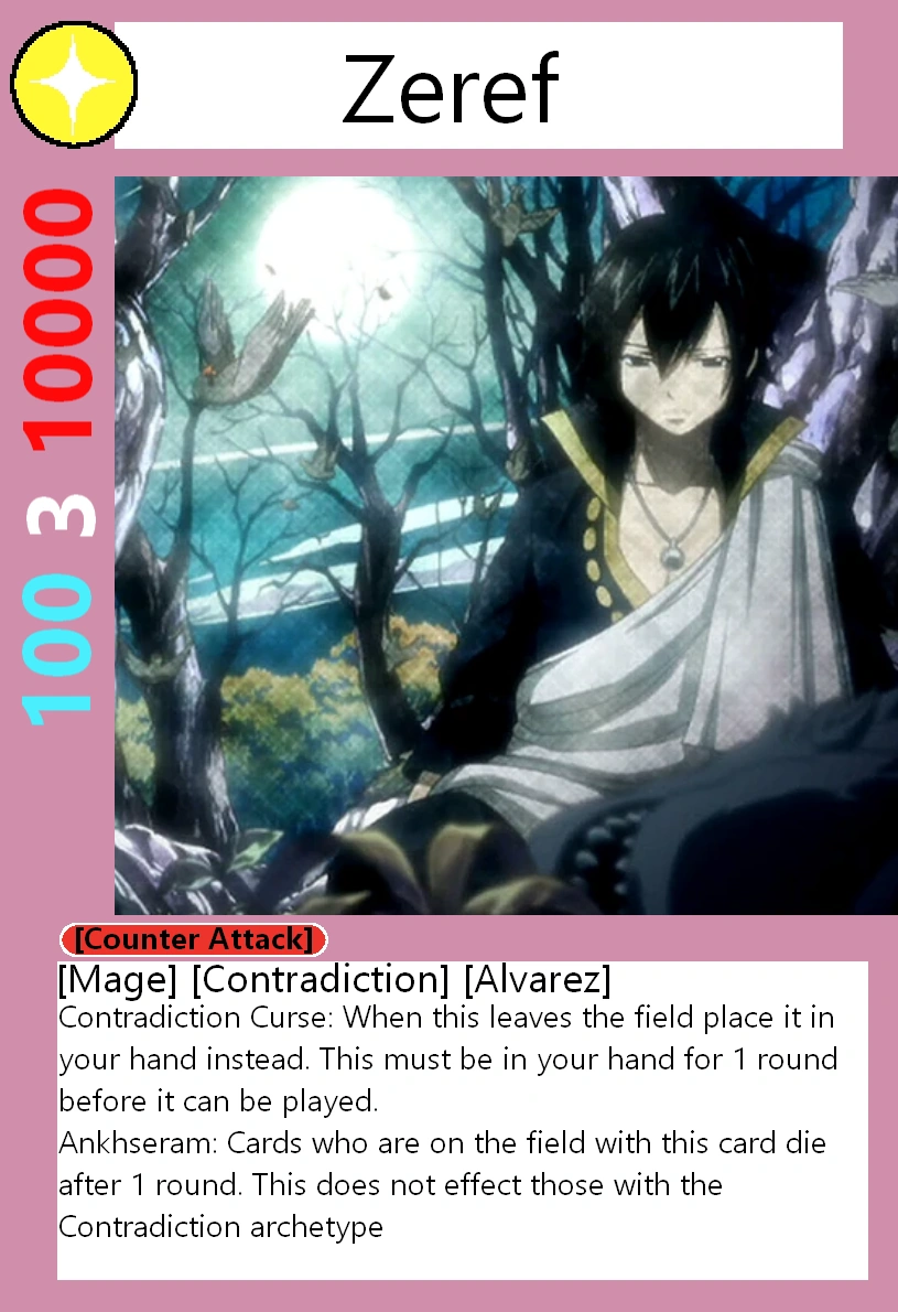 Zeref | Anime Showdown 2 Wiki | Fandom
