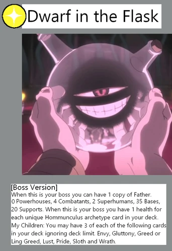 Dwarf in the Flask | Anime Showdown 2 Wiki | Fandom