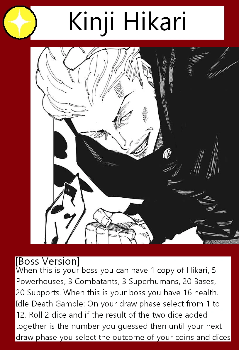 Kinji Hikari | Anime Showdown 2 Wiki | Fandom