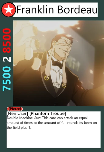 Franklin Bordeau | Anime Showdown 2 Wiki | Fandom
