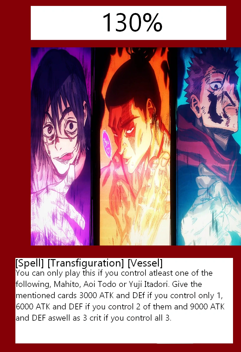 130% | Anime Showdown 2 Wiki | Fandom