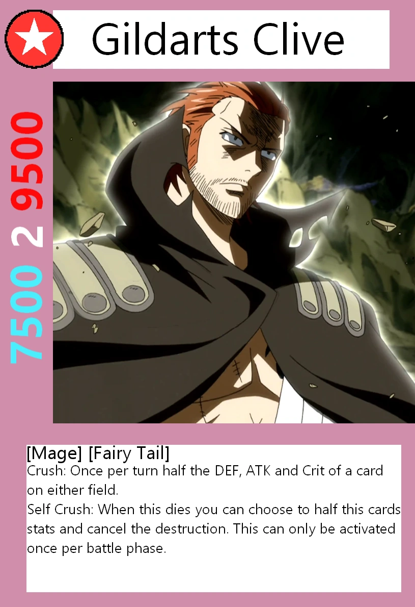 Glidarts Clive | Anime Showdown 2 Wiki | Fandom