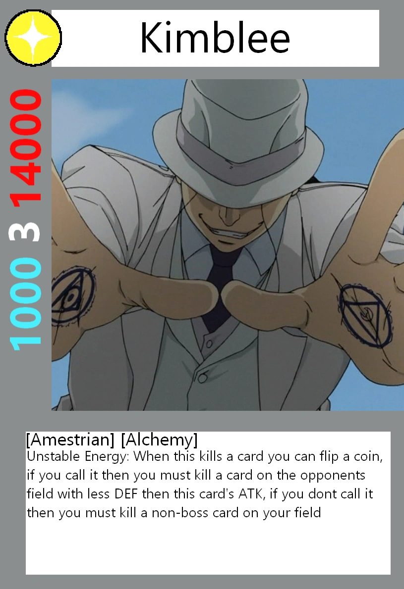 Kimblee | Anime Showdown 2 Wiki | Fandom