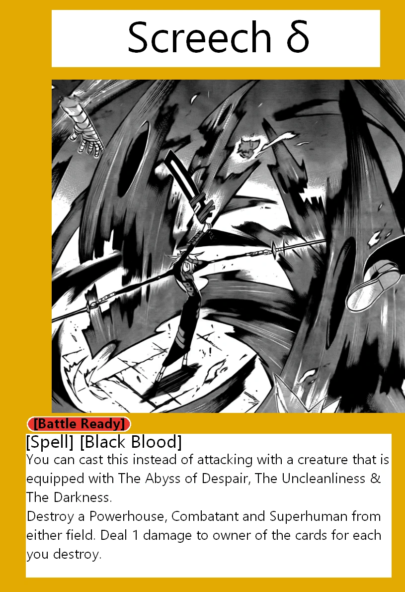 Screech δ | Anime Showdown 2 Wiki | Fandom