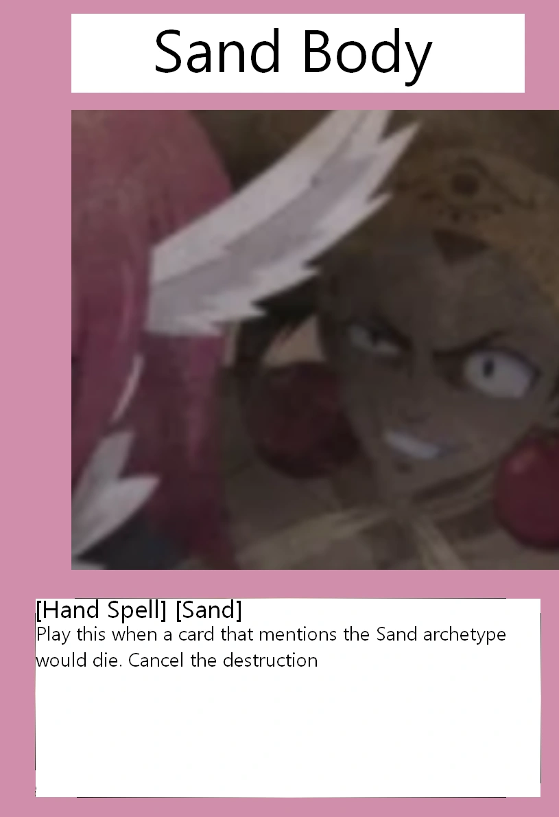 Sand Body | Anime Showdown 2 Wiki | Fandom