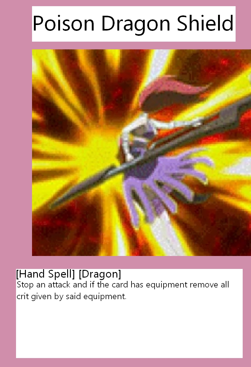 Poison Dragon Shield | Anime Showdown 2 Wiki | Fandom