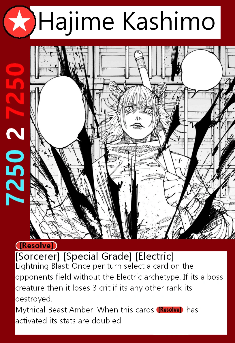 Hajime Kashimo | Anime Showdown 2 Wiki | Fandom