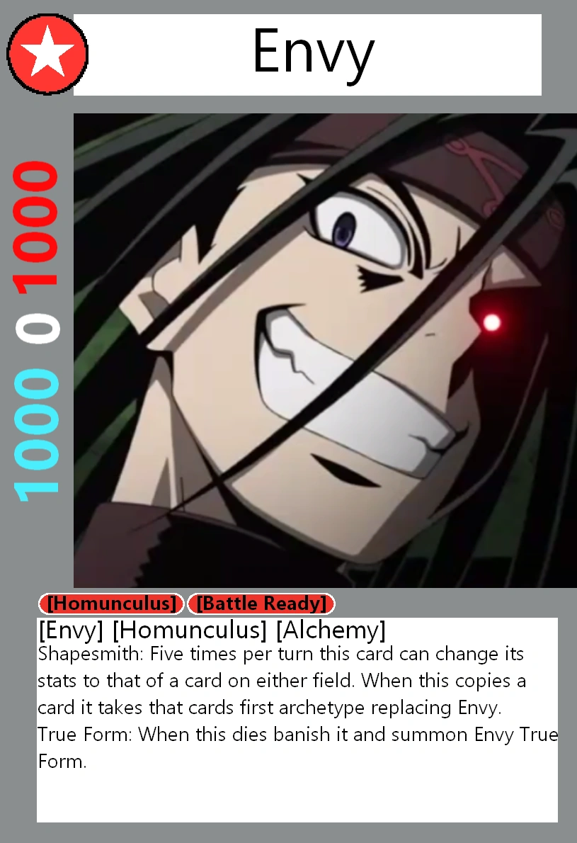 Envy | Anime Showdown 2 Wiki | Fandom