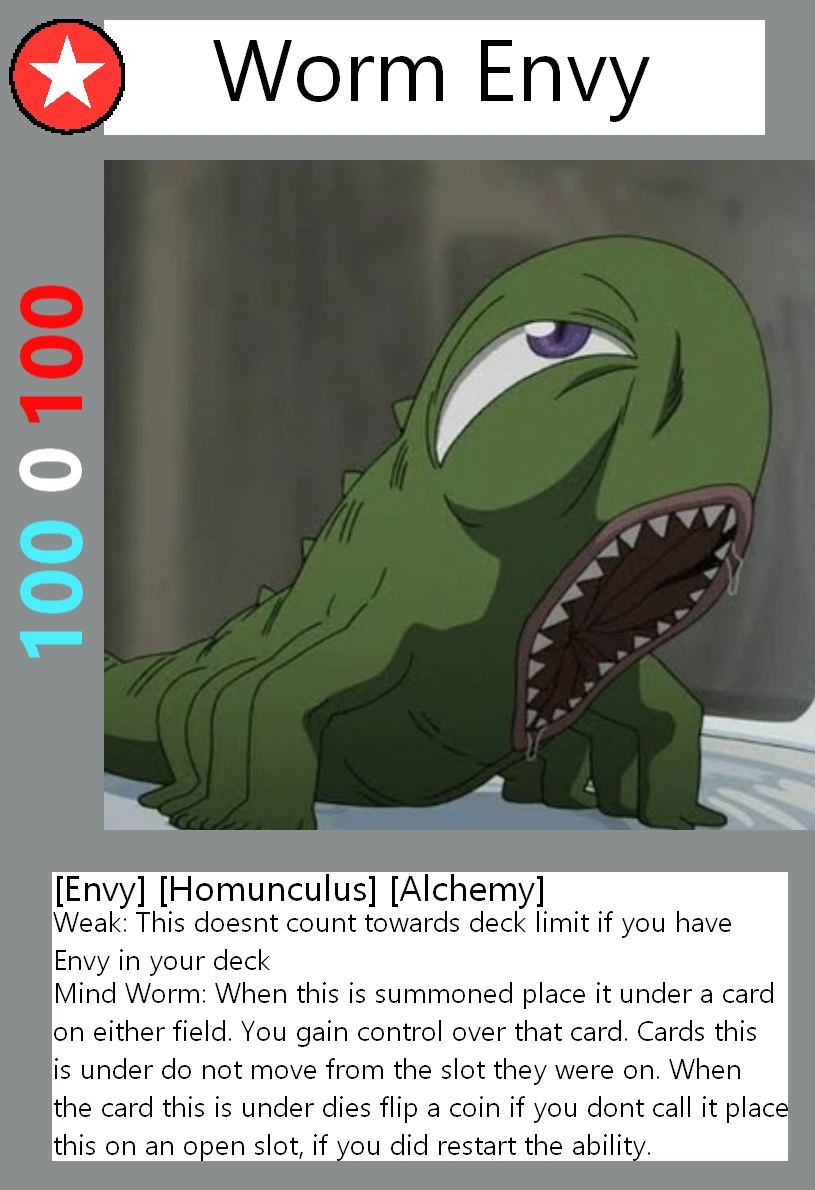 Worm Envy | Anime Showdown 2 Wiki | Fandom