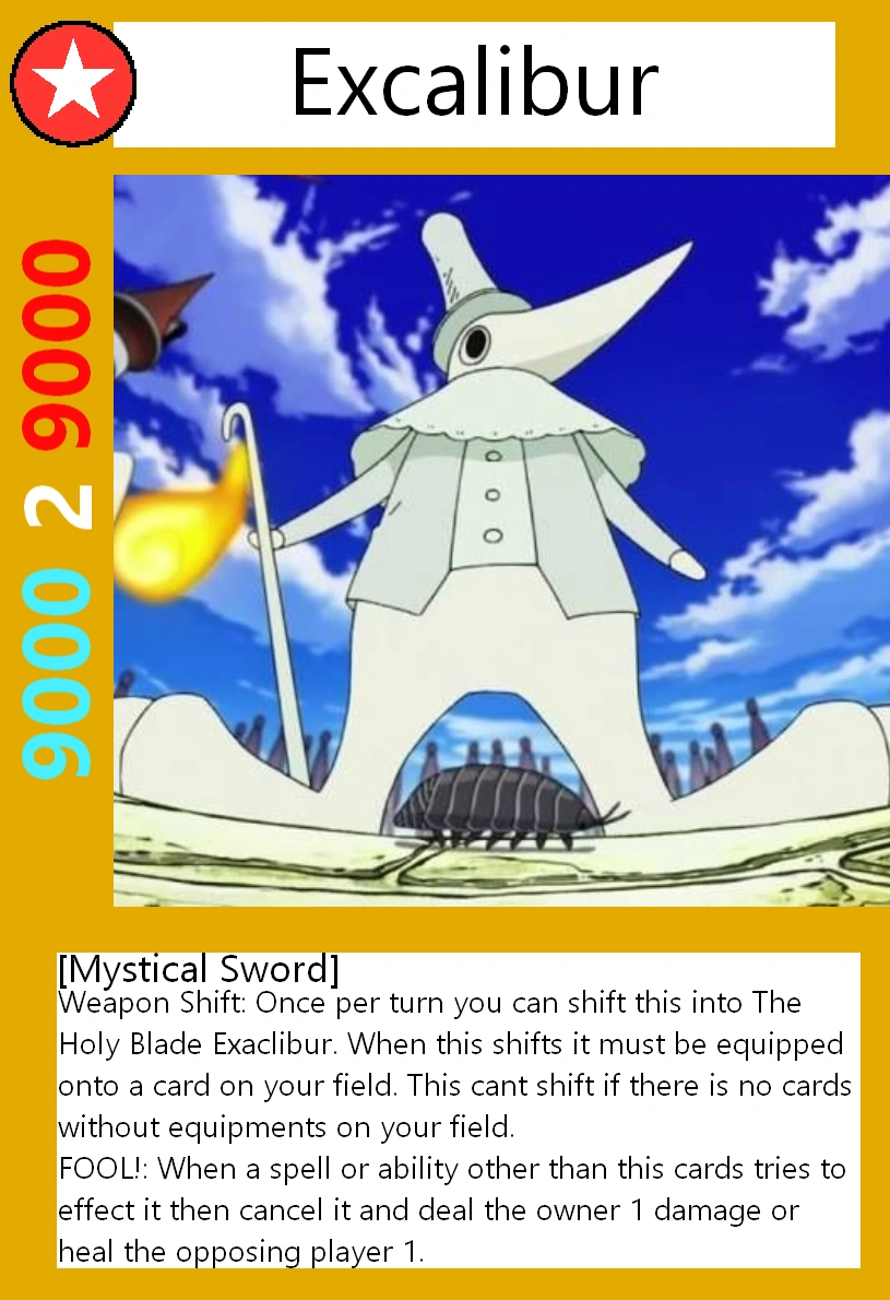 Excalibur | Anime Showdown 2 Wiki | Fandom