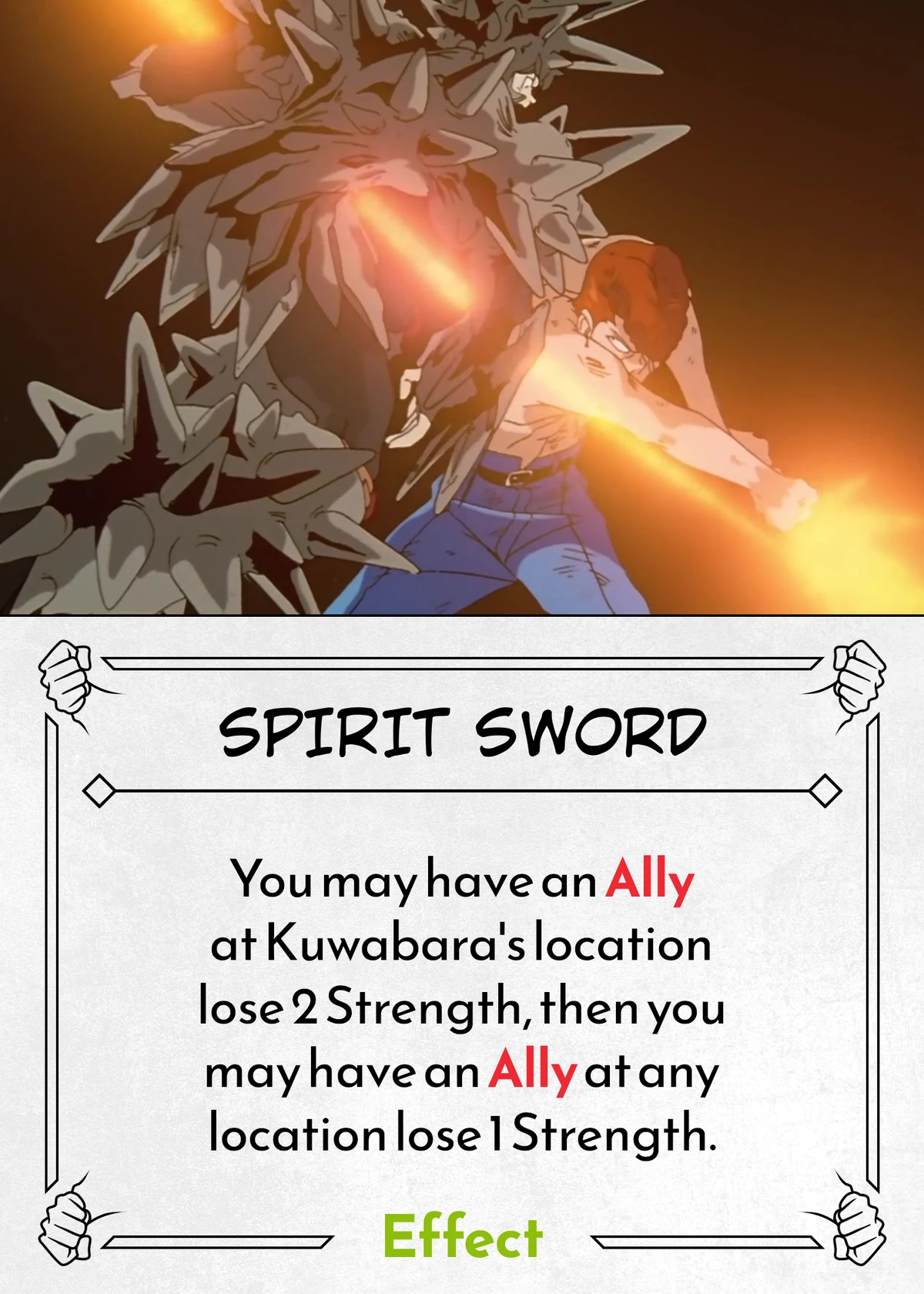 Spirit Sword | Anime Villainous Wiki | Fandom