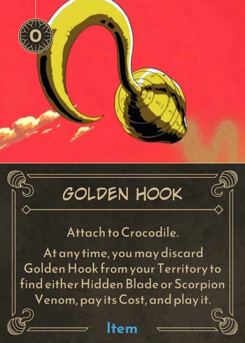 Golden Hook | Anime Villainous Wiki | Fandom