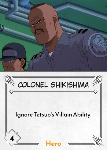 Colonel Shikishima | Anime Villainous Wiki | Fandom