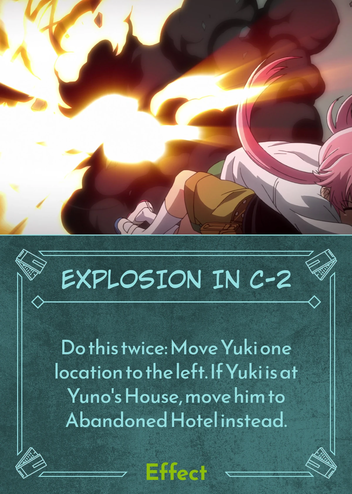Explosion in C-2 | Anime Villainous Wiki | Fandom