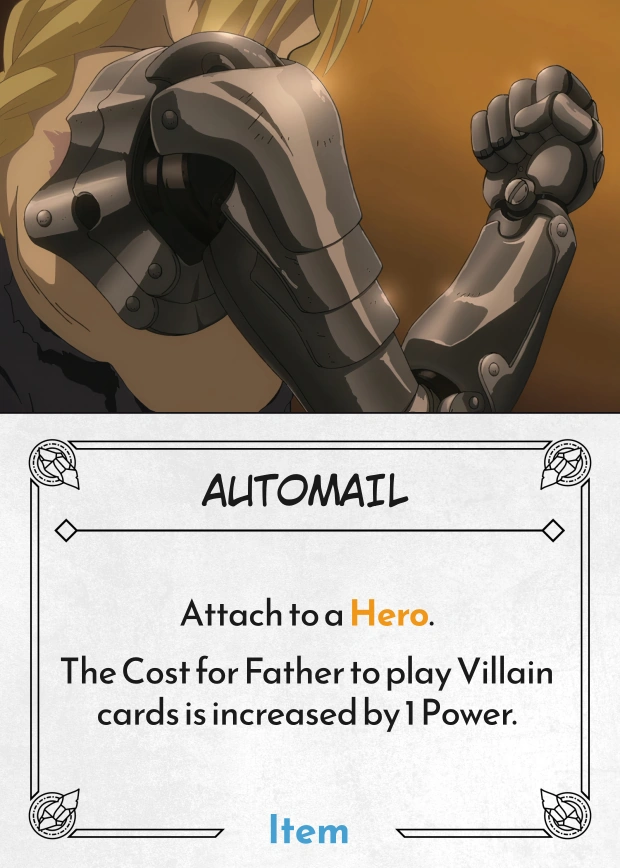 Automail | Anime Villainous Wiki | Fandom