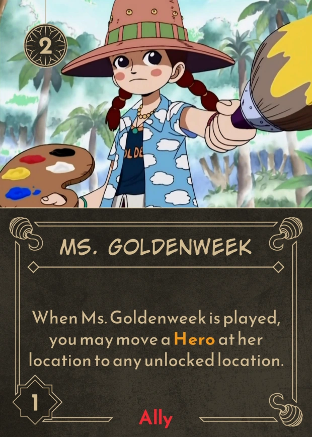 Ms. Goldenweek | Anime Villainous Wiki | Fandom