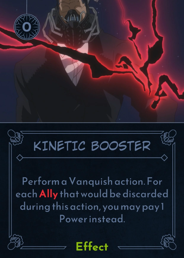Kinetic Booster | Anime Villainous Wiki | Fandom