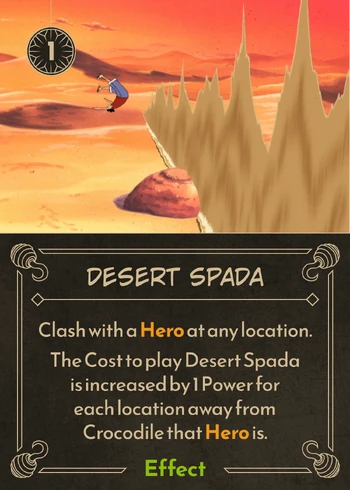 Desert Spada | Anime Villainous Wiki | Fandom