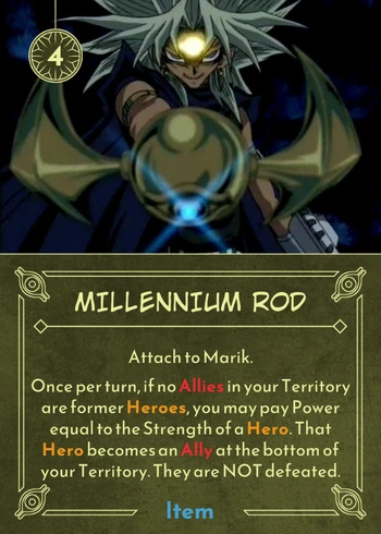 Millennium Rod | Anime Villainous Wiki | Fandom