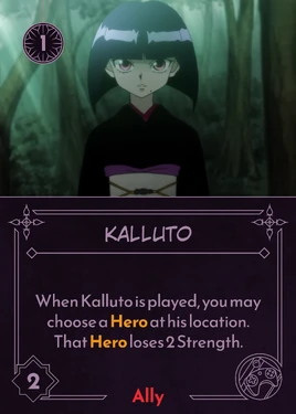 Kalluto | Anime Villainous Wiki | Fandom