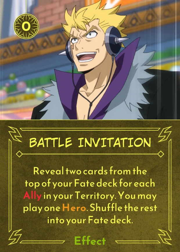 Battle Invitation | Anime Villainous Wiki | Fandom
