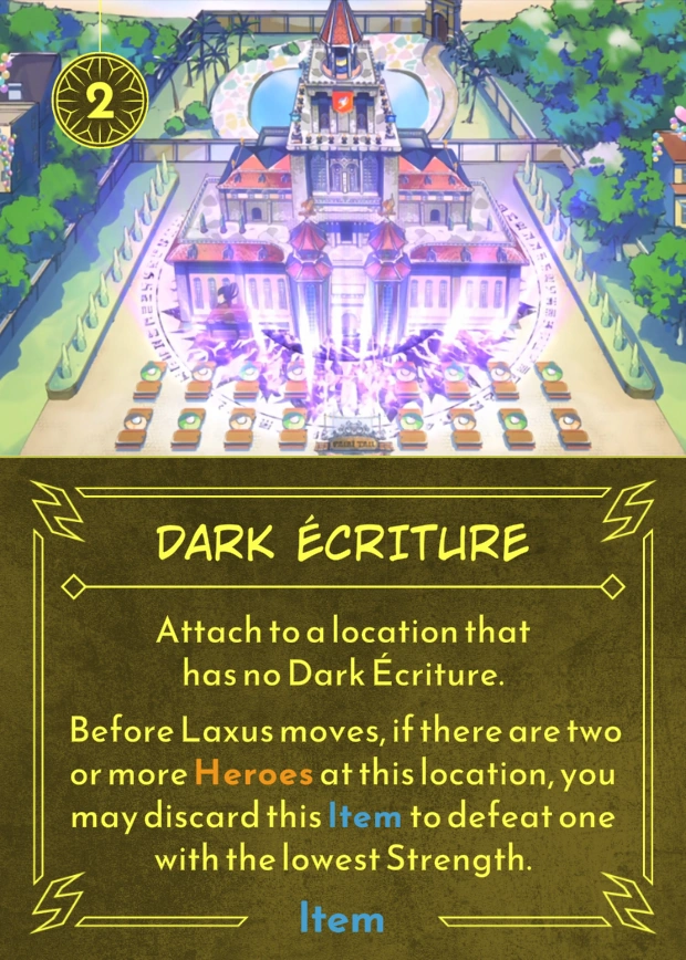 Dark Écriture | Anime Villainous Wiki | Fandom