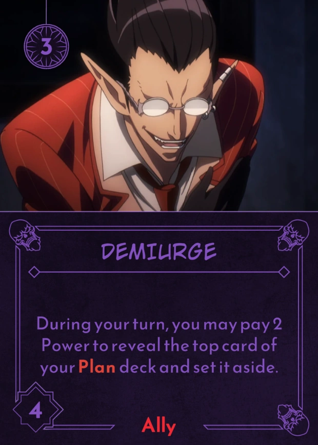 Demiurge | Anime Villainous Wiki | Fandom