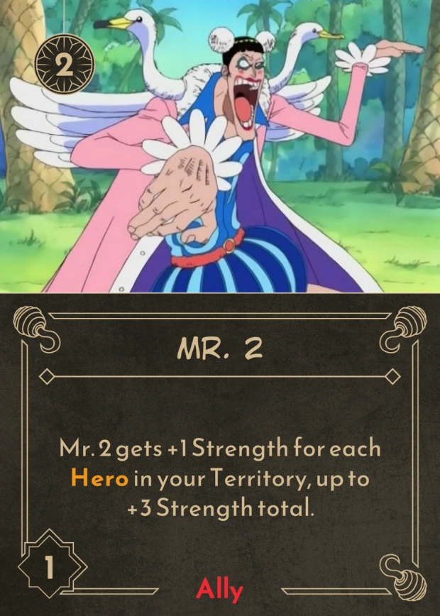 Mr. 2 | Anime Villainous Wiki | Fandom