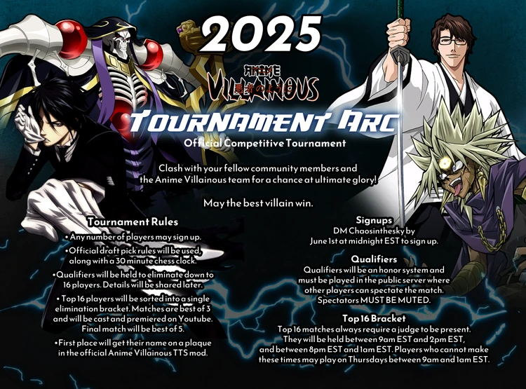 Tournament Arc | Anime Villainous Wiki | Fandom
