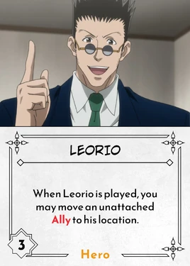 Leorio | Anime Villainous Wiki | Fandom