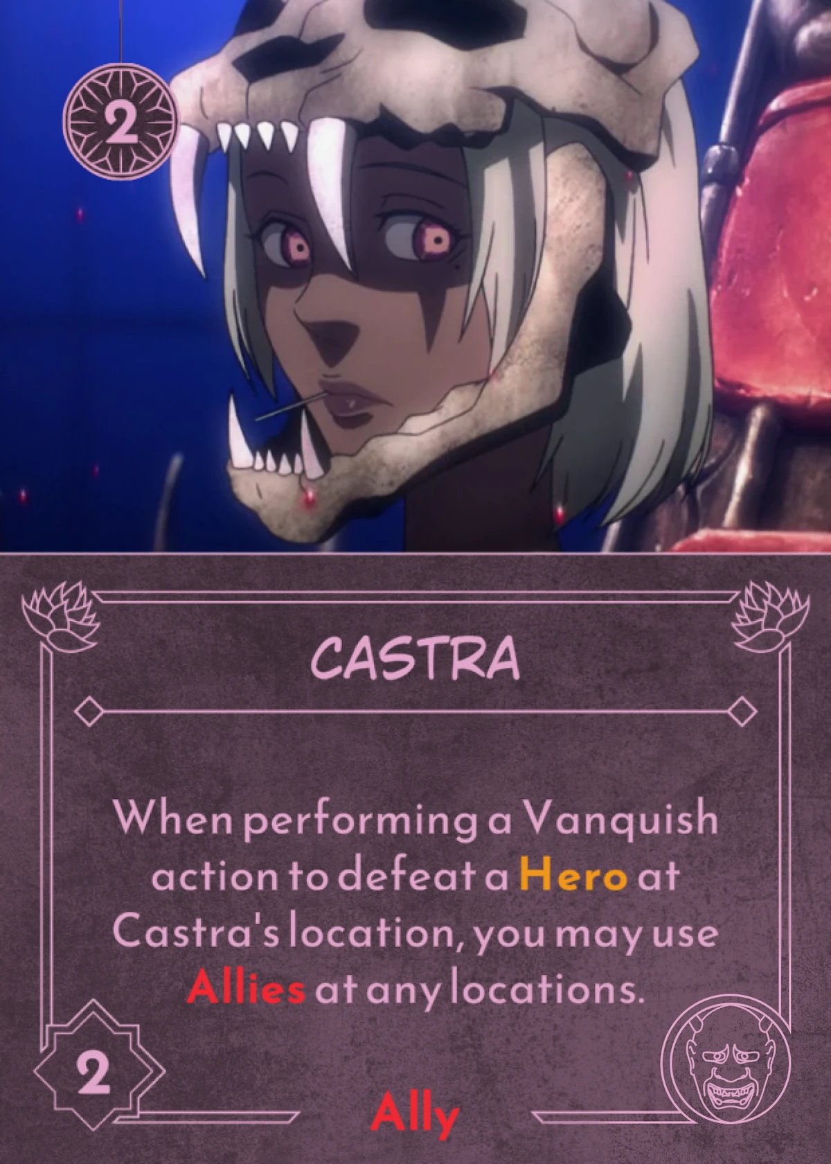 Castra | Anime Villainous Wiki | Fandom