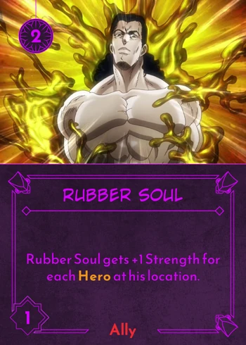 Rubber Soul | Anime Villainous Wiki | Fandom