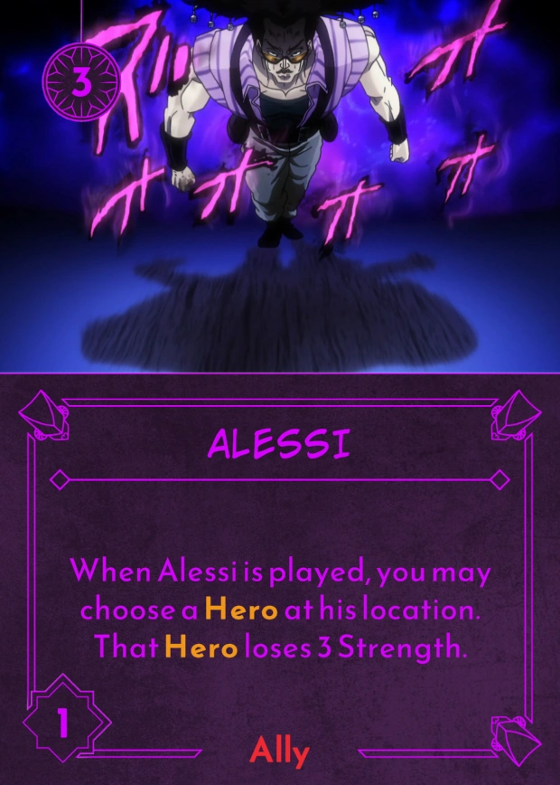 Alessi | Anime Villainous Wiki | Fandom