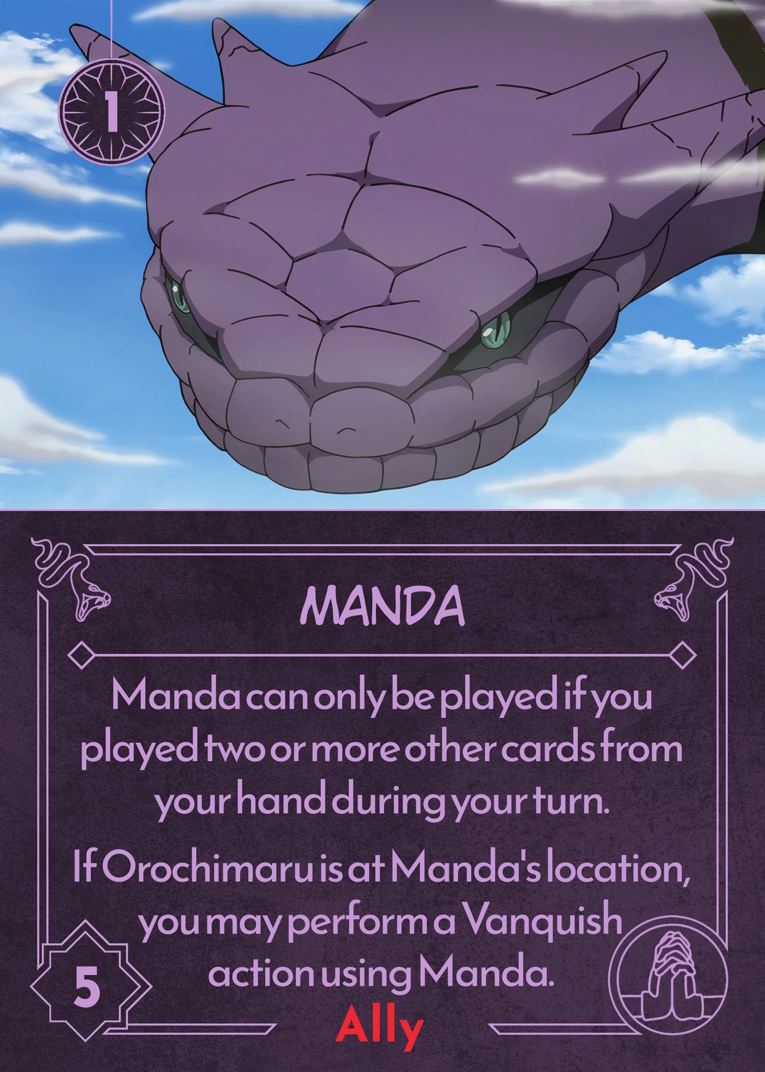 Manda | Anime Villainous Wiki | Fandom