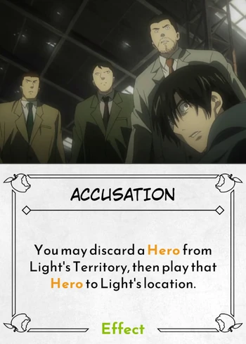 Accusation | Anime Villainous Wiki | Fandom