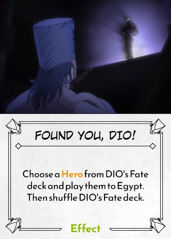 Found You, DIO! | Anime Villainous Wiki | Fandom